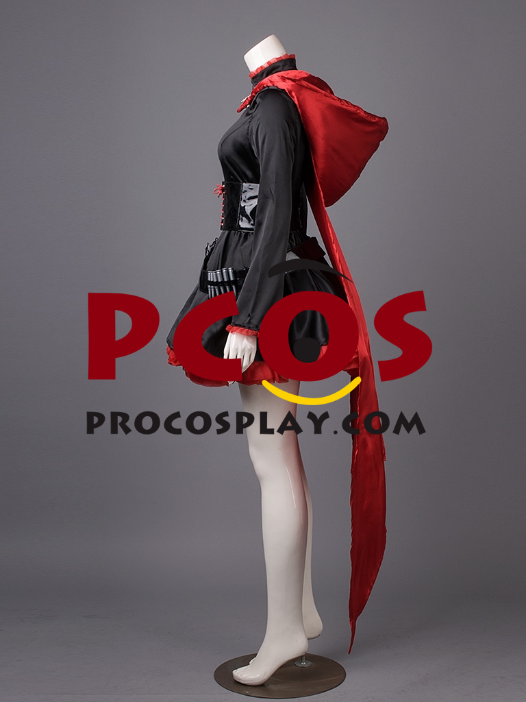RWBY-Red Trailer Ruby Rose Cosplay Halloween Costume for Girls - Best ...