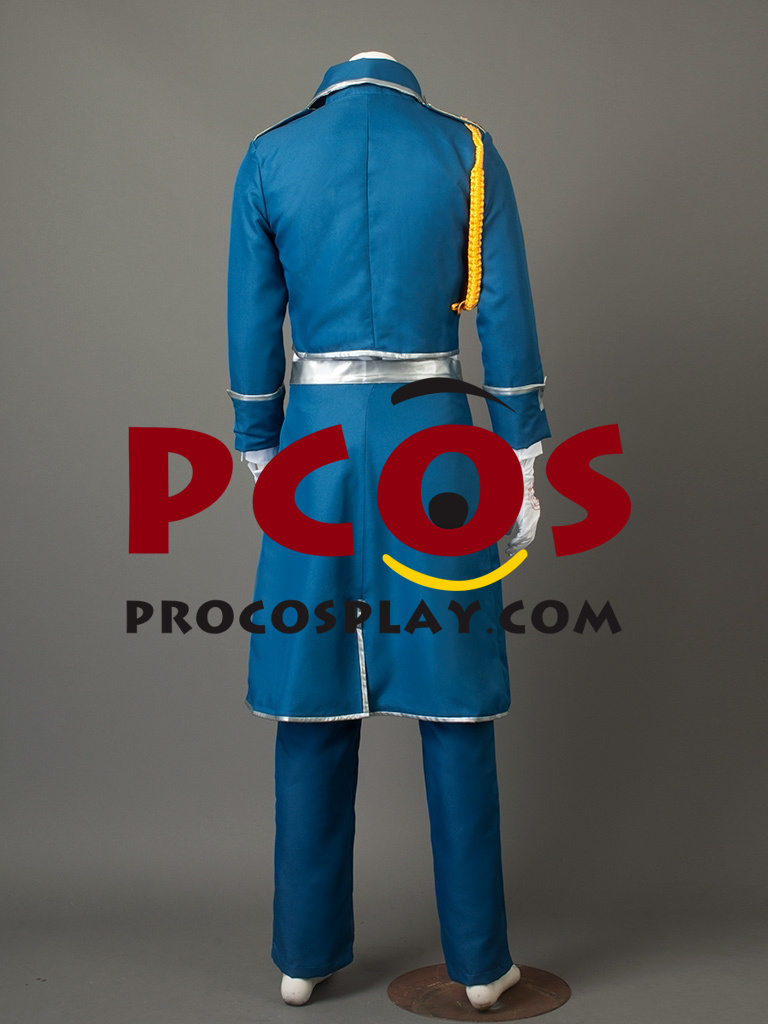 Ready to Ship Buy Fullmetal Alchemist Cosplay Costume Colonel Roy ...