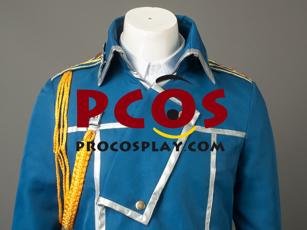 Ready to Ship Buy Fullmetal Alchemist Cosplay Costume Colonel Roy ...