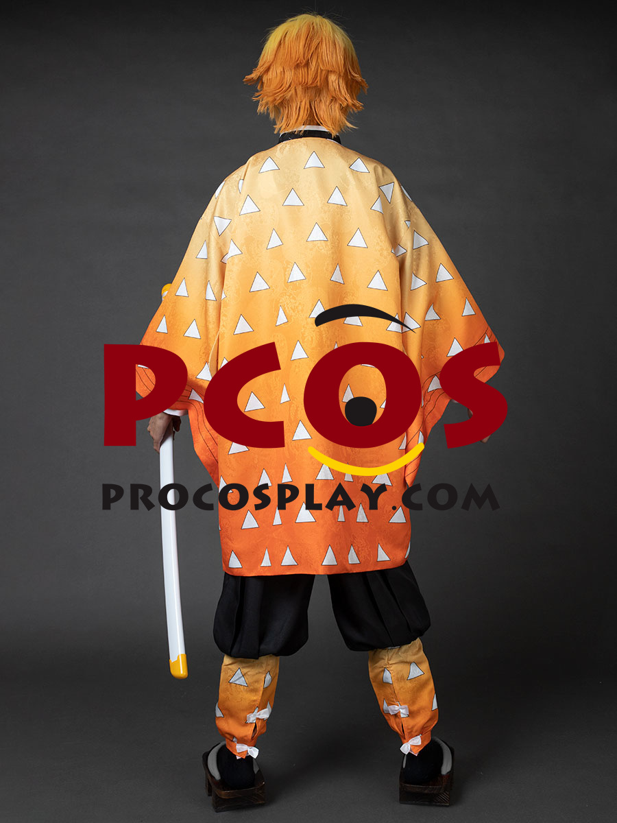 Ready to Ship Demon Slayer: Kimetsu no Yaiba Agatsuma Zenitsu Haori ...
