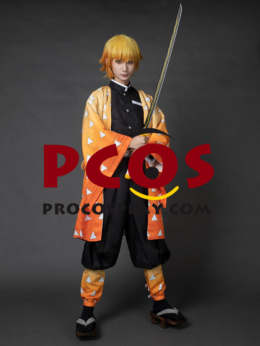 Ready to Ship Demon Slayer: Kimetsu no Yaiba Agatsuma Zenitsu Haori ...