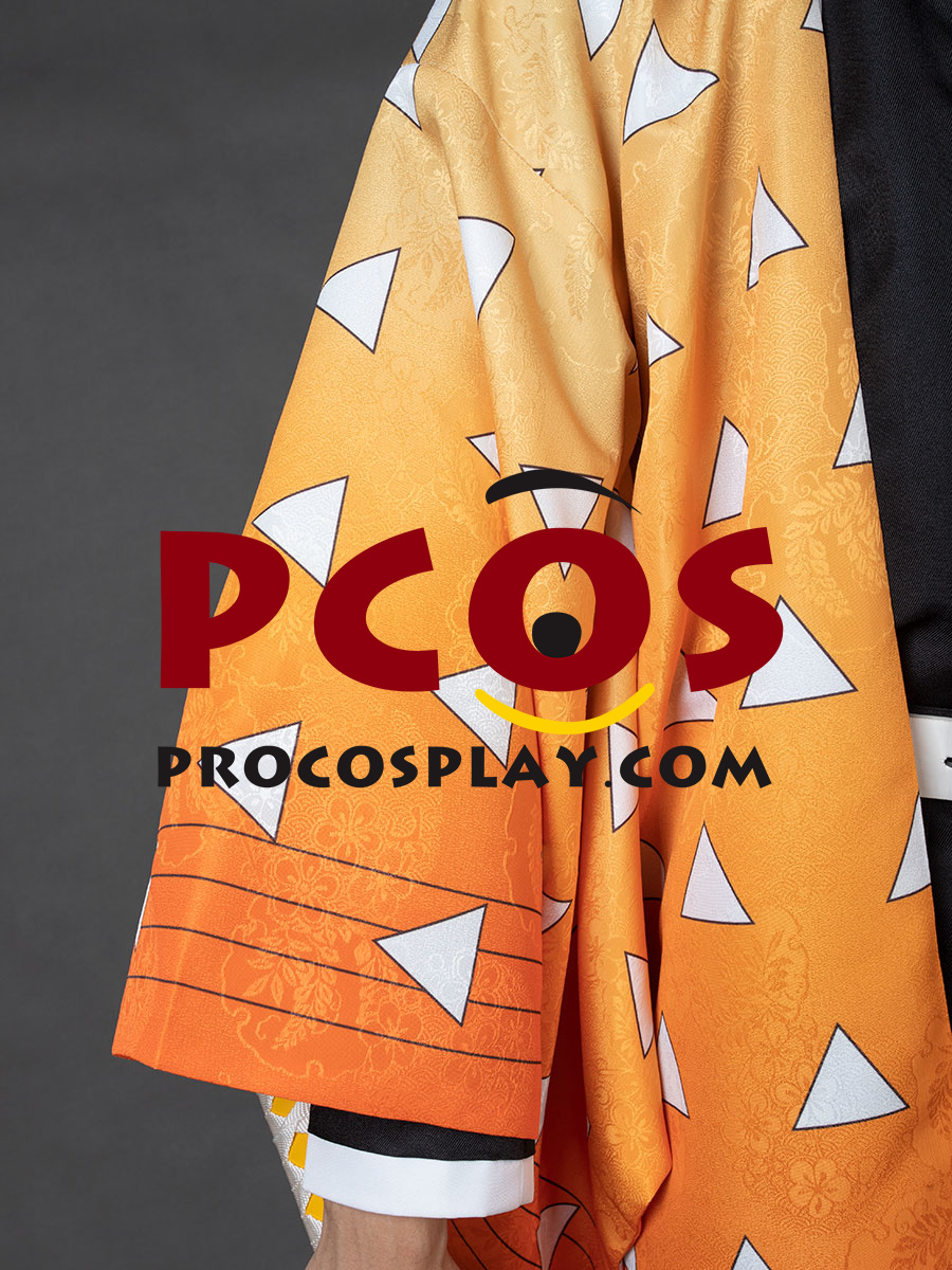 Ready to Ship Demon Slayer: Kimetsu no Yaiba Agatsuma Zenitsu Haori ...