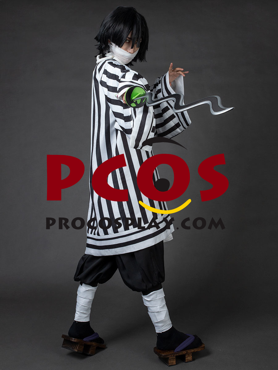 Demon Slayer: Kimetsu no Yaiba Iguro Obanai Haori Cosplay Costume ...