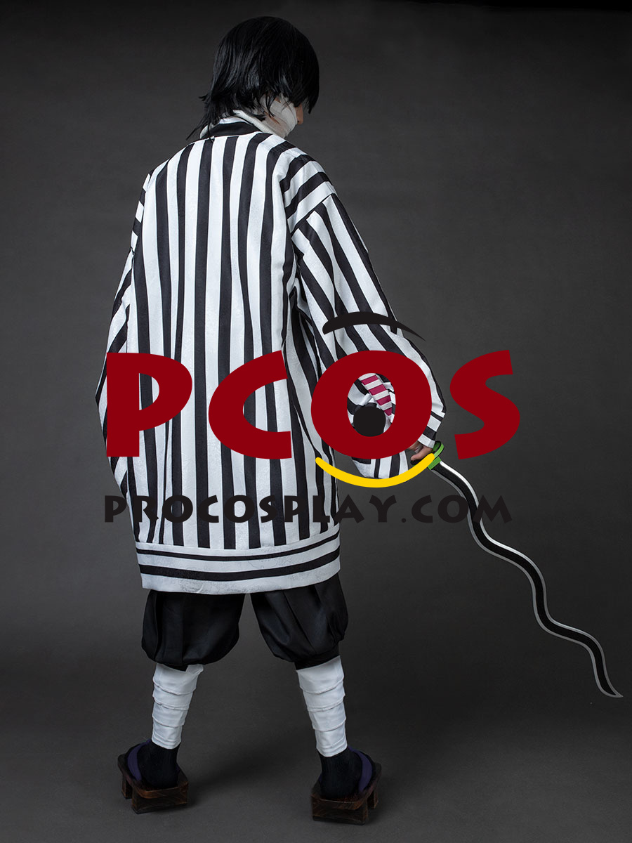 Demon Slayer: Kimetsu no Yaiba Iguro Obanai Haori Cosplay Costume ...