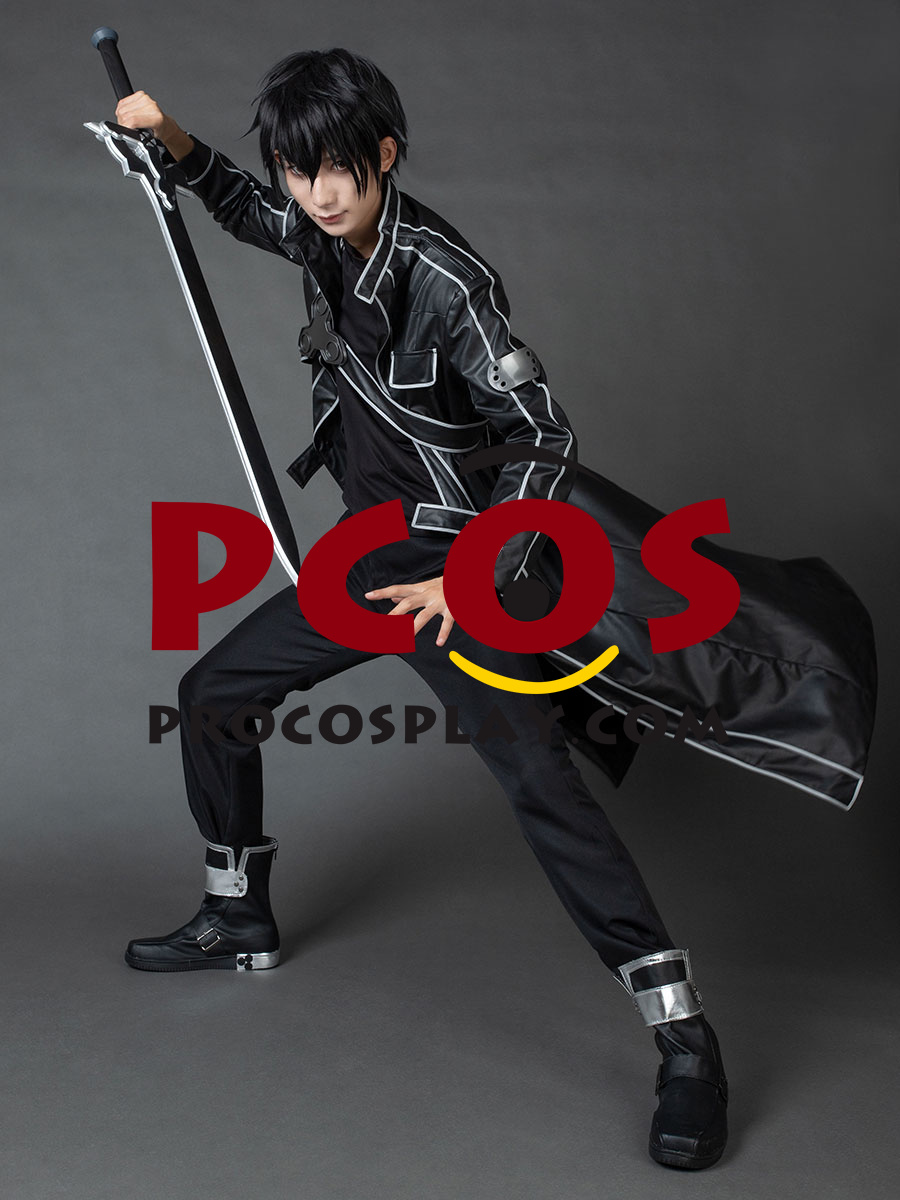 SAO Kazuto Kirigaya Kirito Cosplay Costume C00079 - Best Profession ...