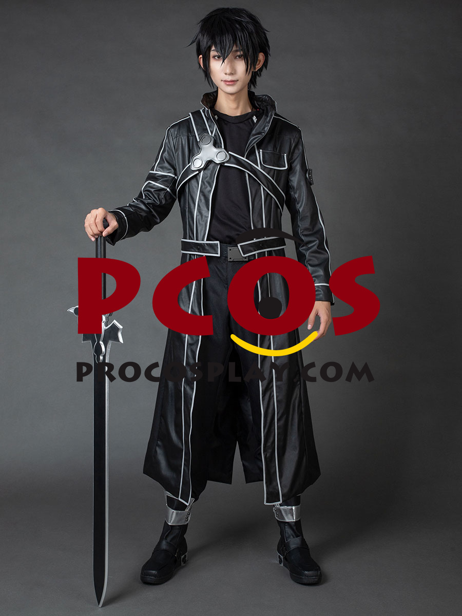 SAO Kazuto Kirigaya Kirito Cosplay Costume C00079 - Best Profession ...