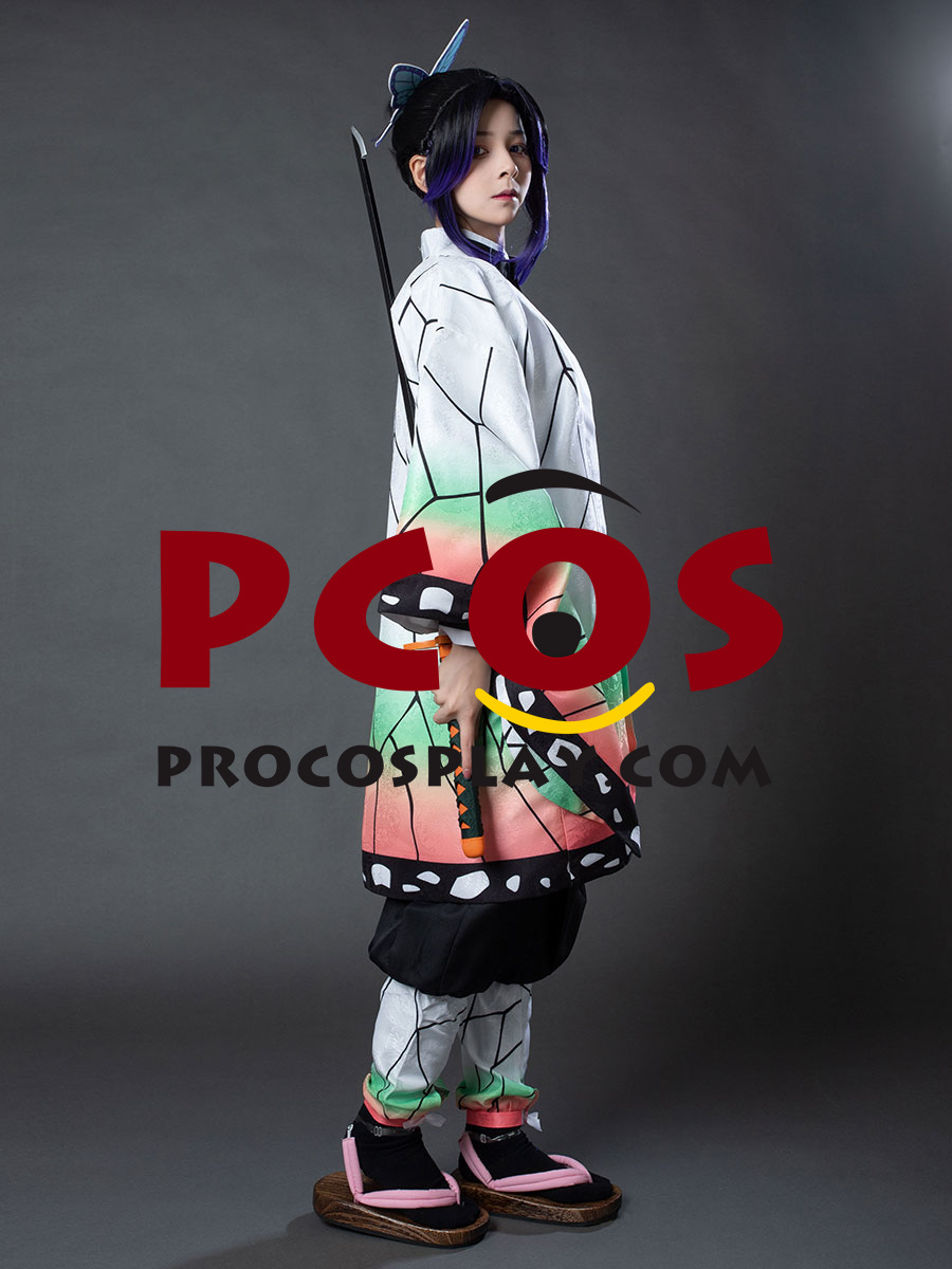 Demon Slayer: Kimetsu no Yaiba Kochou Shinobu Haori Cosplay Costume ...