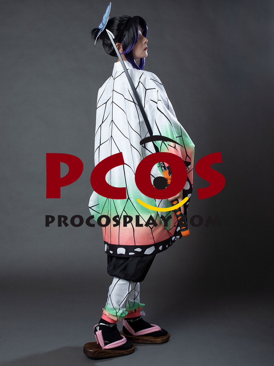 Demon Slayer: Kimetsu no Yaiba Kochou Shinobu Haori Cosplay Costume ...