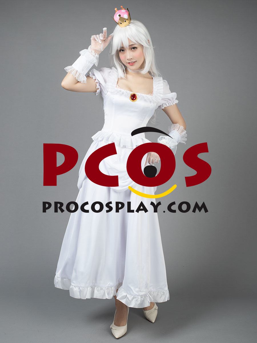 Ready to Ship Super Mario Bros Princess Boosette King Boo Cosplay ...