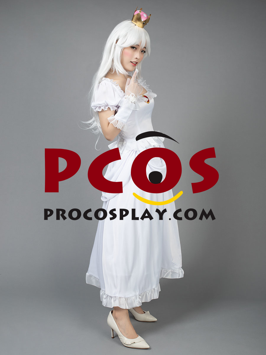 Ready to Ship Super Mario Bros Princess Boosette King Boo Cosplay ...