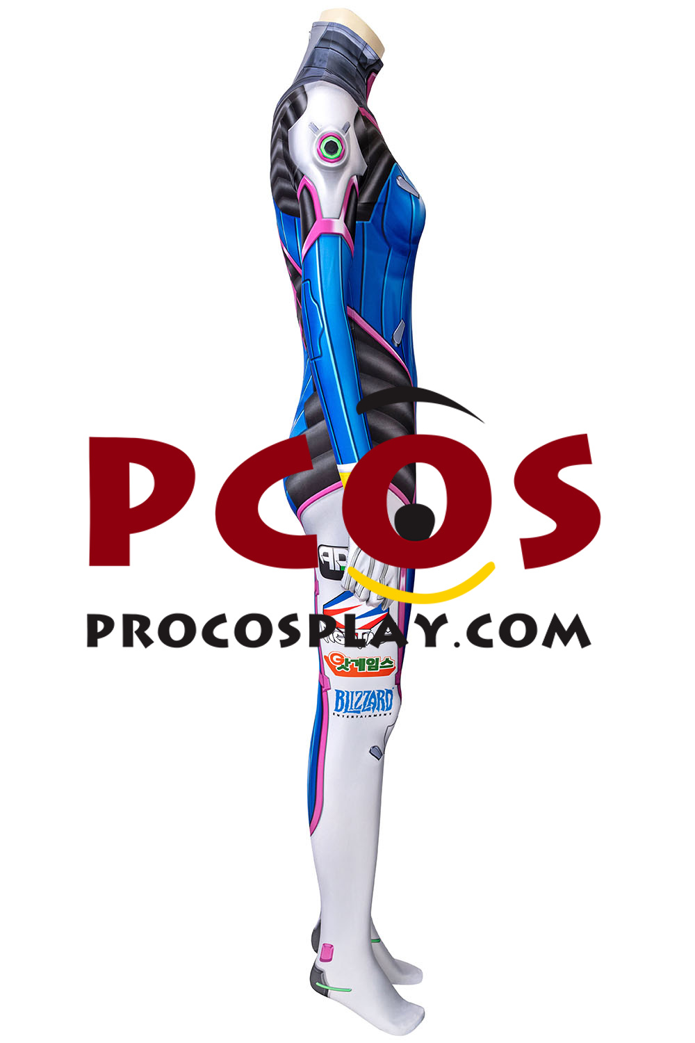 Overwatch D.Va Hana Song Cosplay Costume Jumpsuit C00257 - Best ...