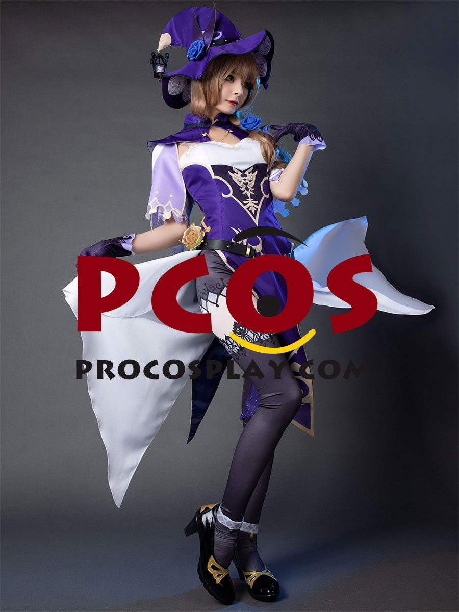 Genshin Impact Lisa Cosplay Costume C00055 - Best Profession Cosplay ...