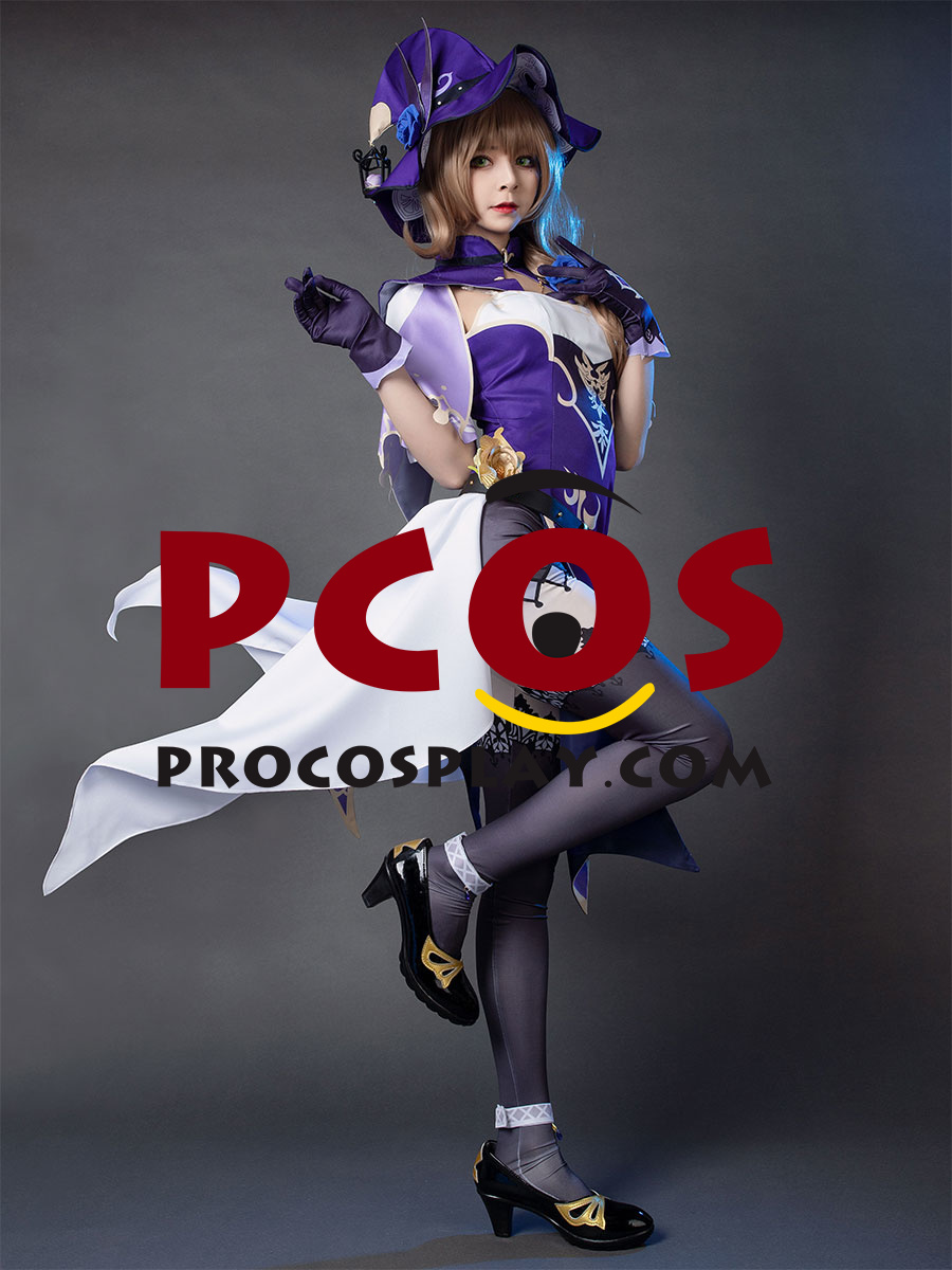 Genshin Impact Lisa Cosplay Costume C00055 - Best Profession Cosplay ...
