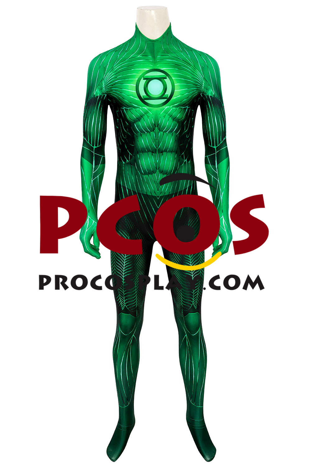 Green Lantern Hal Jordan Cosplay Costume Jumpsuit C00263 - Best ...