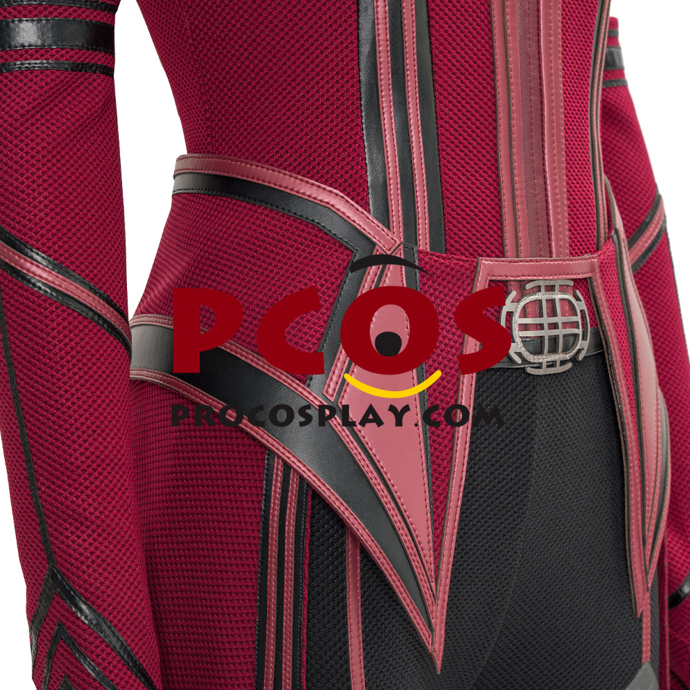 New Show WandaVision Scarlet Witch Wanda Finale Cosplay Costume C00305 ...