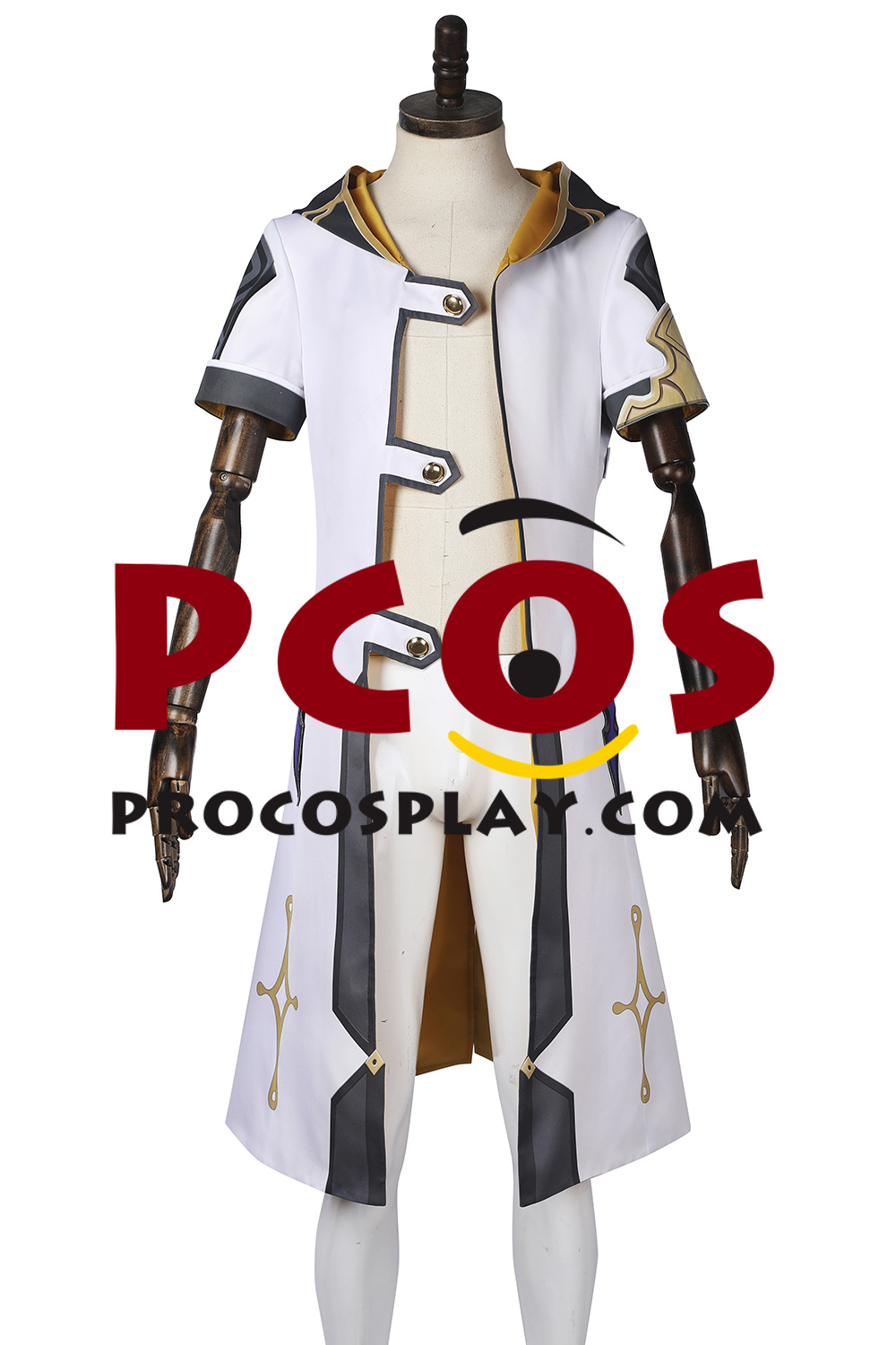 Genshin Impact Albedo Cosplay Costume Jacquard Version C00438 - Best ...