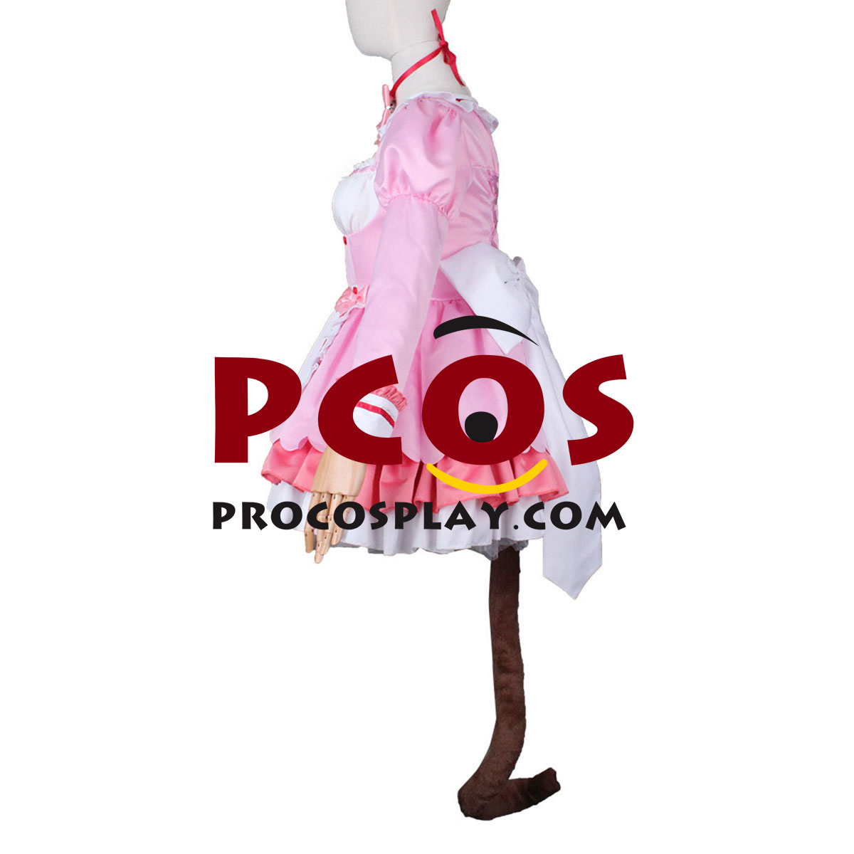 Nekopara Chocola Cosplay Costume Pink Maid Outfit C00657_All - Best ...