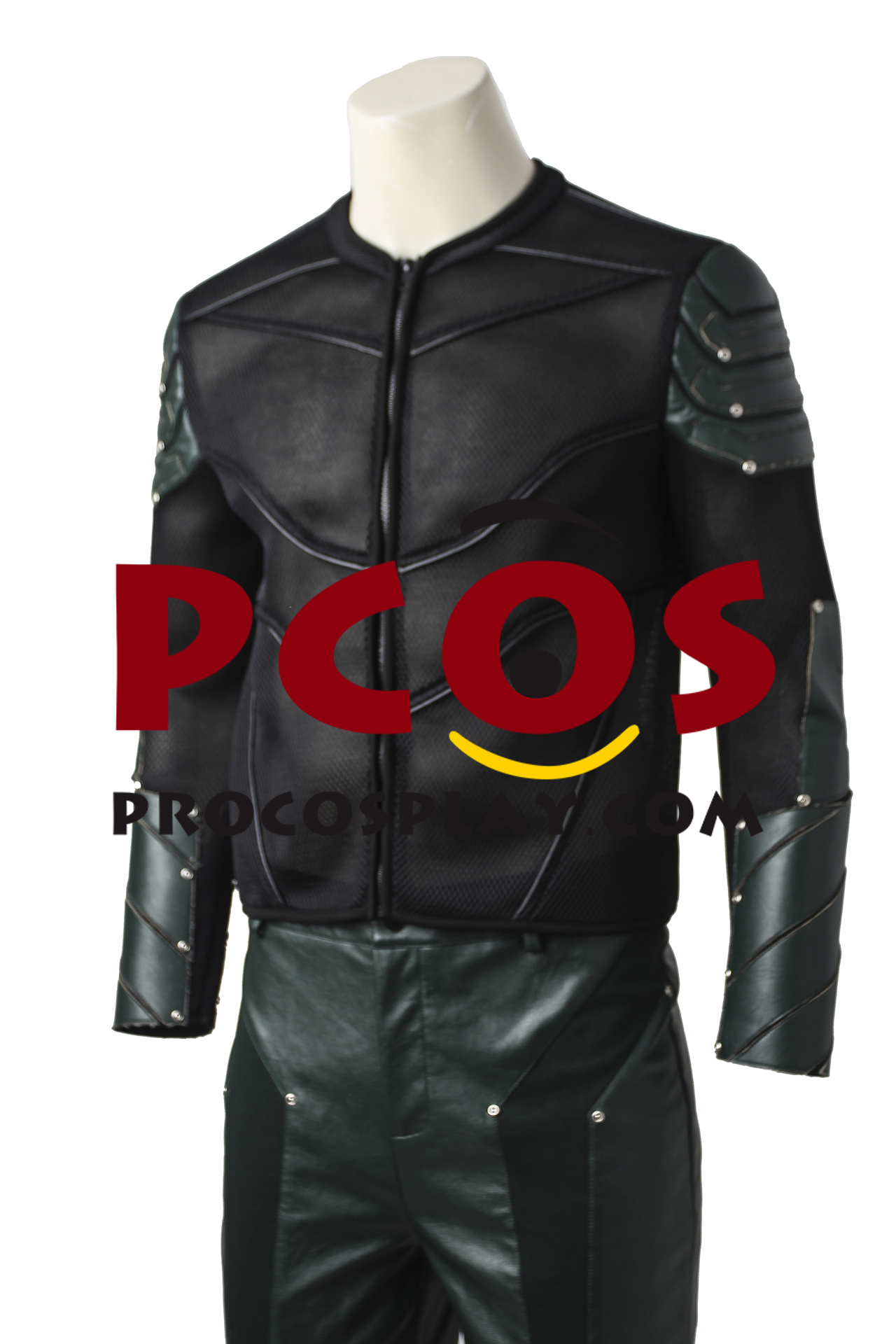 Mens' Superhero Green Arrow Season 5 Oliver Queen Cosplay Costume ...