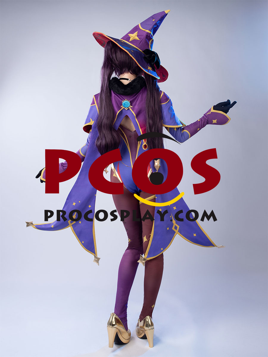 Ready to Ship Genshin Impact Mona Cosplay Costume Upgraded Version ...