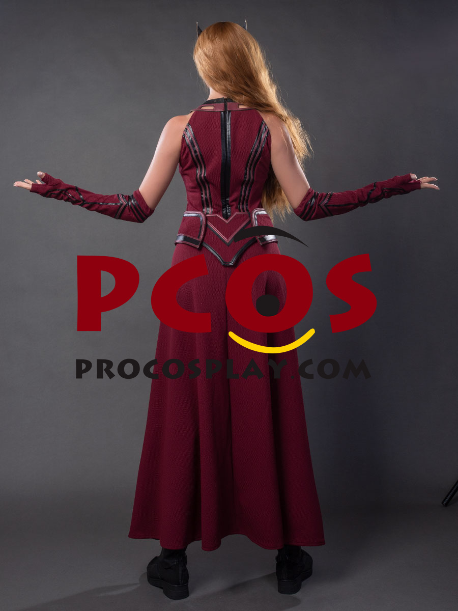 Ready to Ship WandaVision Scarlet Witch Wanda Finale Cosplay Costume ...