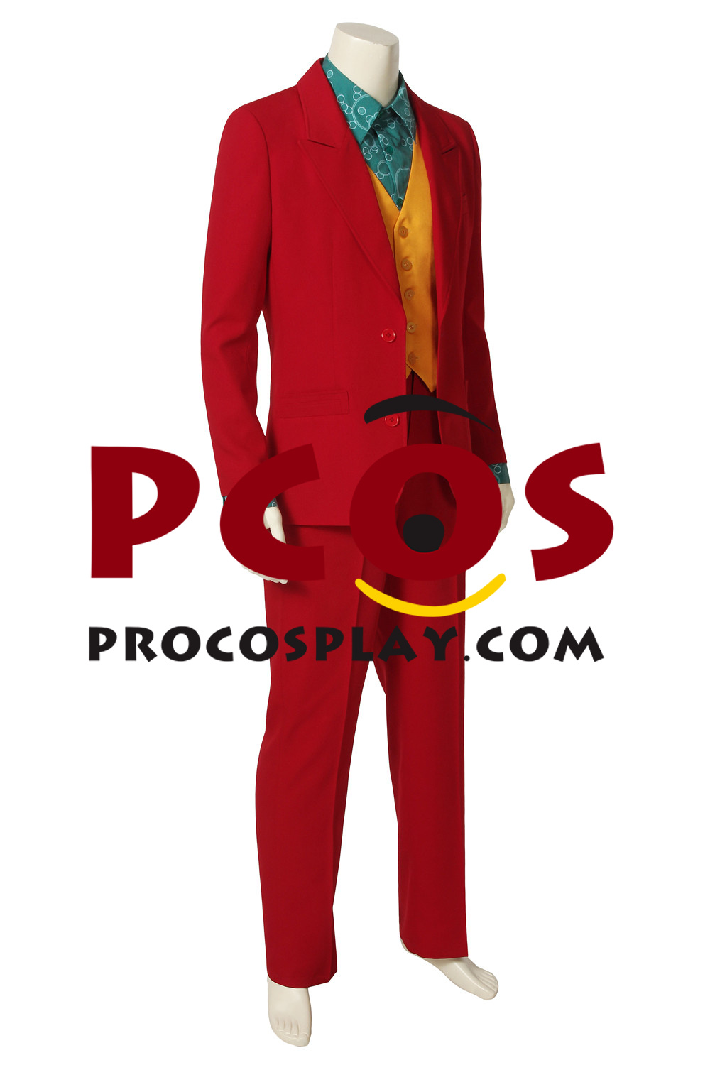 The Joker 2019 Arthur Fleck Red Joker Cosplay Costume C00821 - Best ...