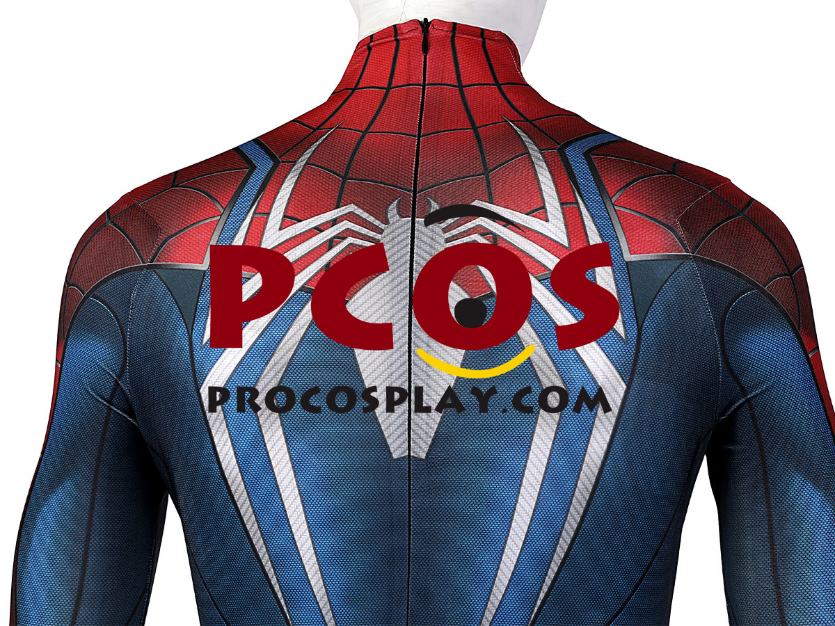 PS5 Game Spider-Man Peter Parker Cosplay Costume Ready to Ship 3D ...