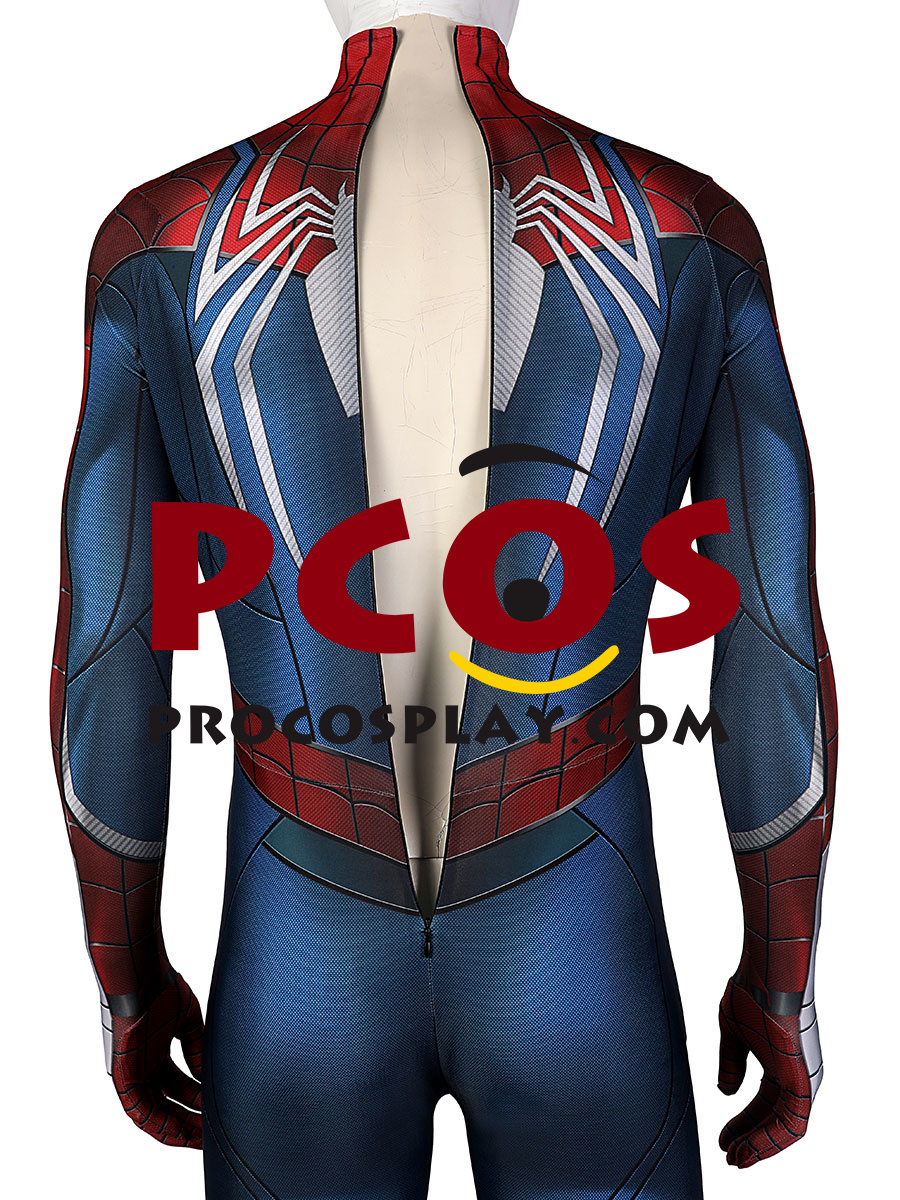 PS5 Game Spider-Man Peter Parker Cosplay Costume Ready to Ship 3D ...