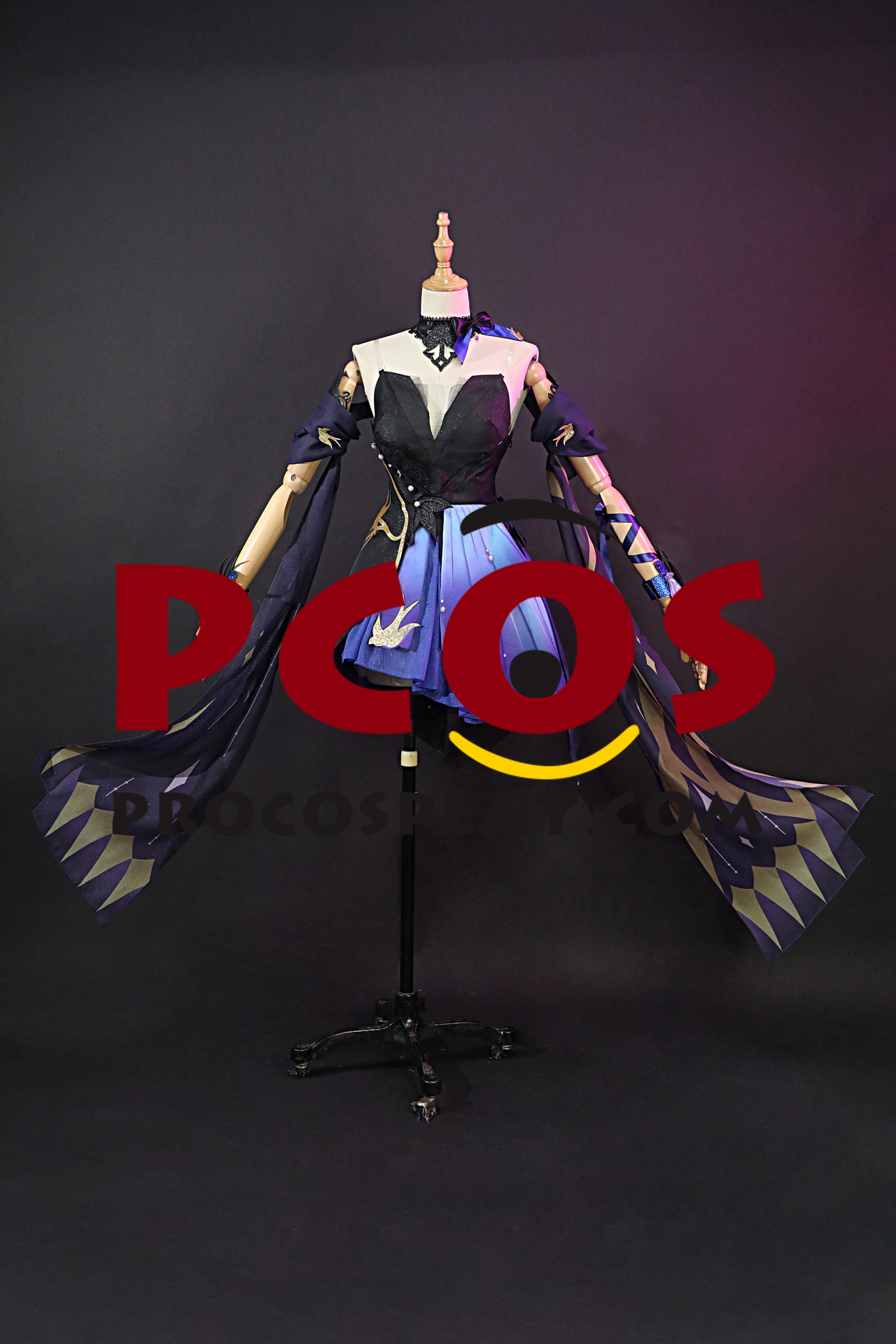 Genshin Impact Keqing Opulent Splendor Skin Cosplay Costume C00909 ...