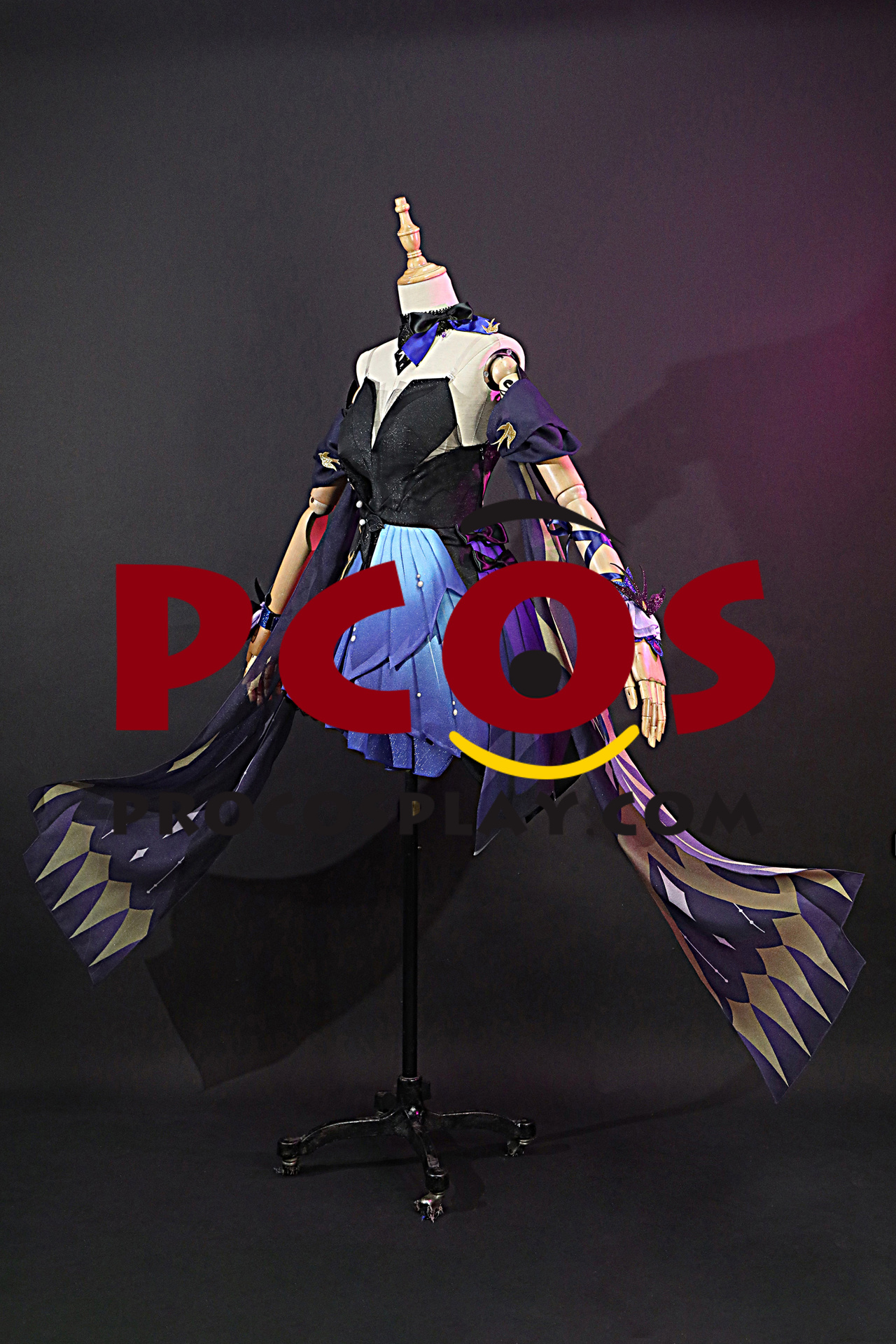 Genshin Impact Keqing Opulent Splendor Skin Cosplay Costume C00909 ...