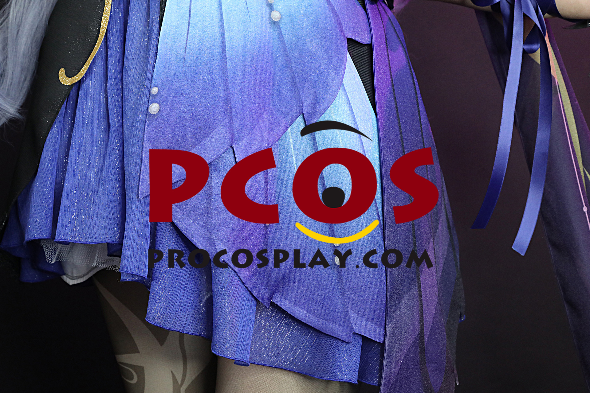 Genshin Impact Keqing Opulent Splendor Skin Cosplay Costume C00909 ...