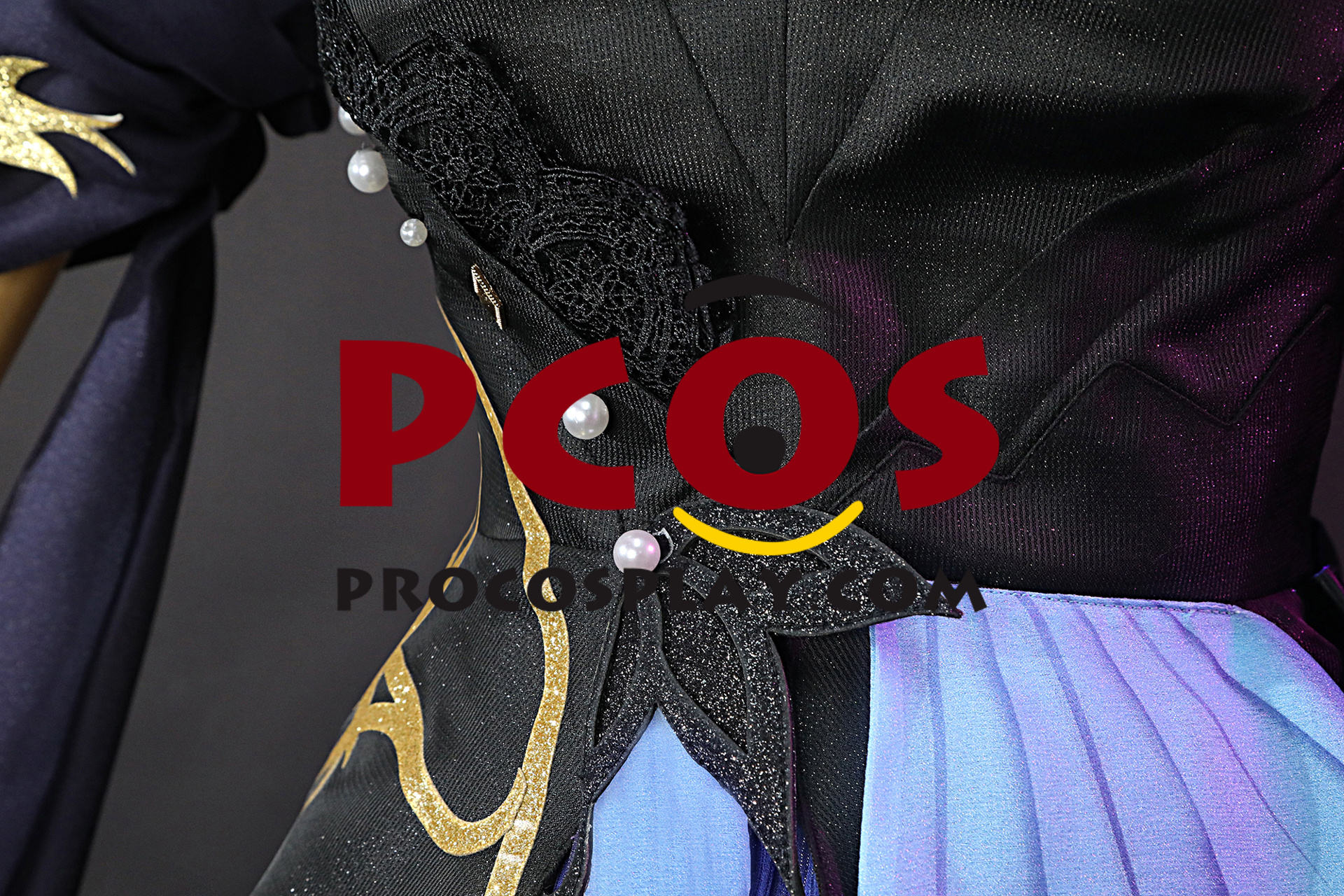 Genshin Impact Keqing Opulent Splendor Skin Cosplay Costume C00909 ...