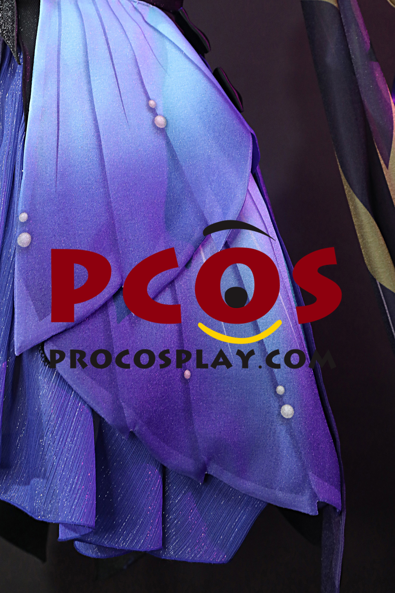 Genshin Impact Keqing Opulent Splendor Skin Cosplay Costume C00909 ...