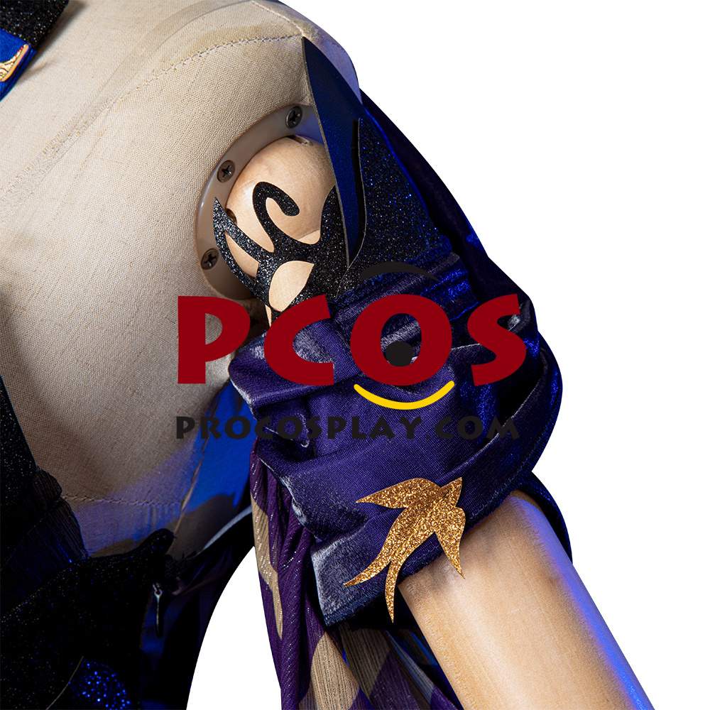 Genshin Impact Keqing Opulent Splendor Skin Cosplay Costume C00935 New ...