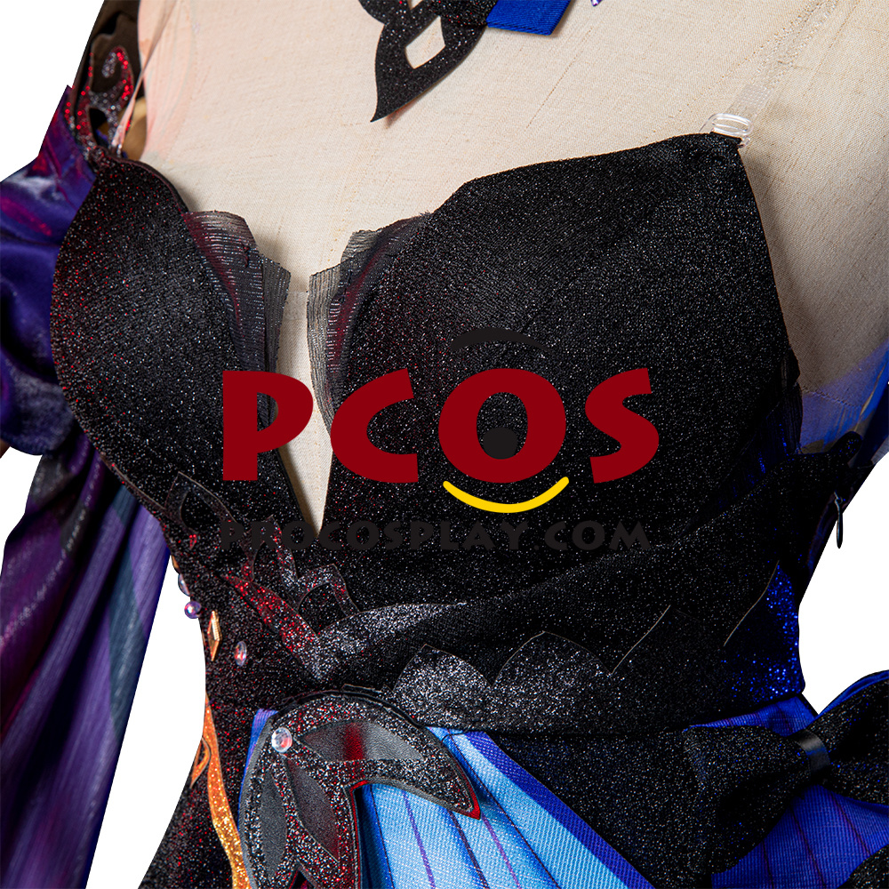 Genshin Impact Keqing Opulent Splendor Skin Cosplay Costume C00935 New ...