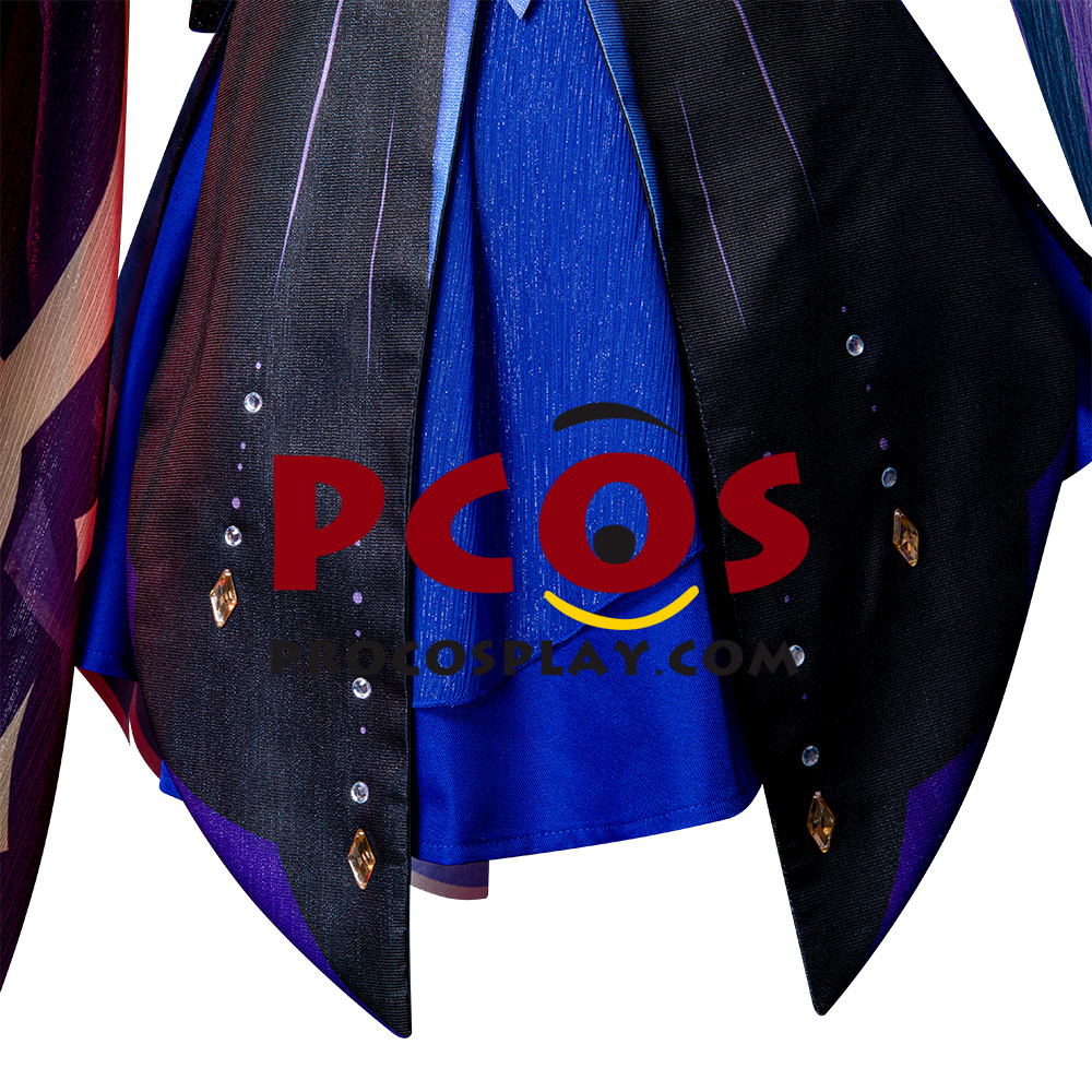 Genshin Impact Keqing Opulent Splendor Skin Cosplay Costume C00935 New ...