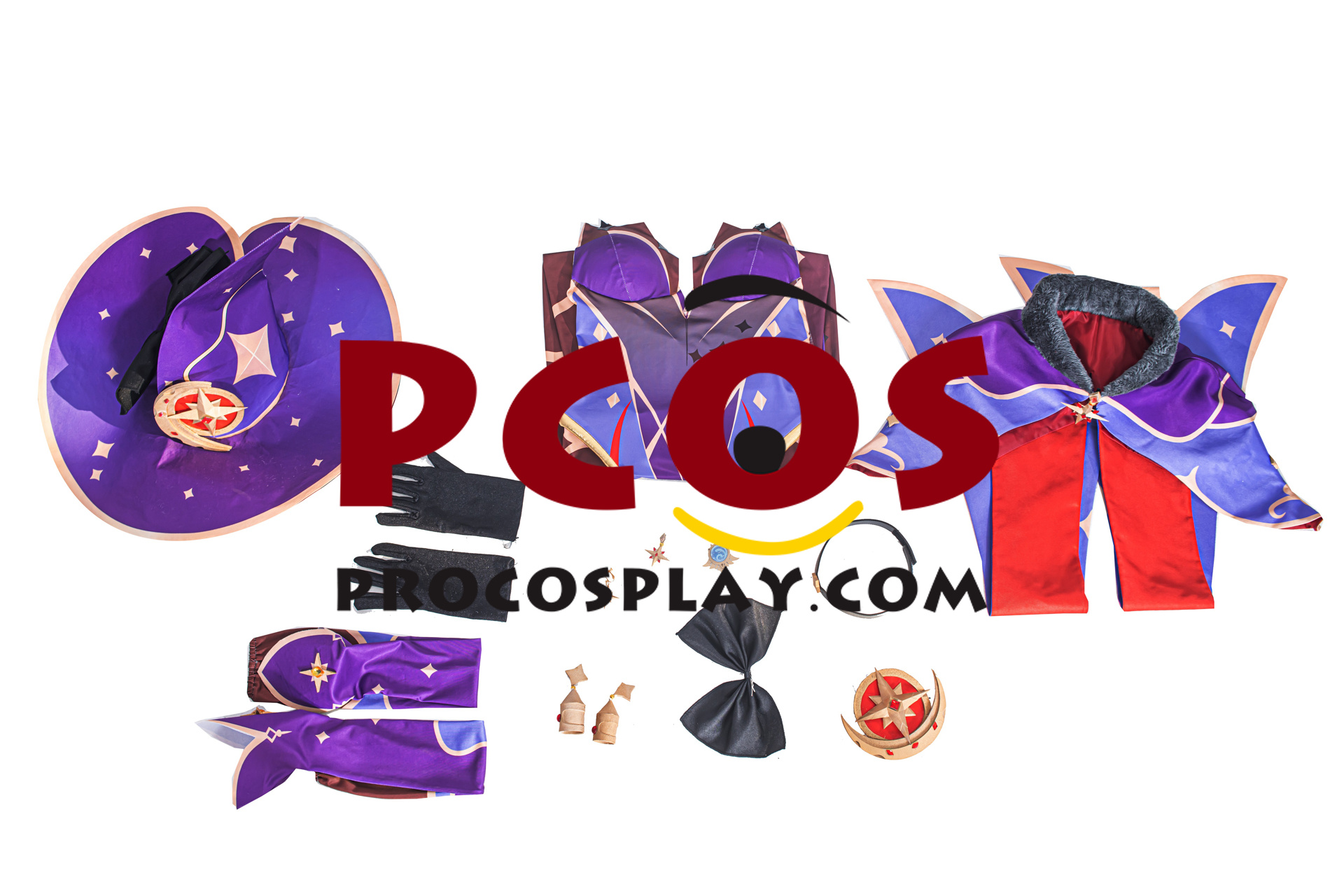 Ready To Ship Genshin Impact Mona Cosplay Costume C00077 103sale Best Profession Cosplay
