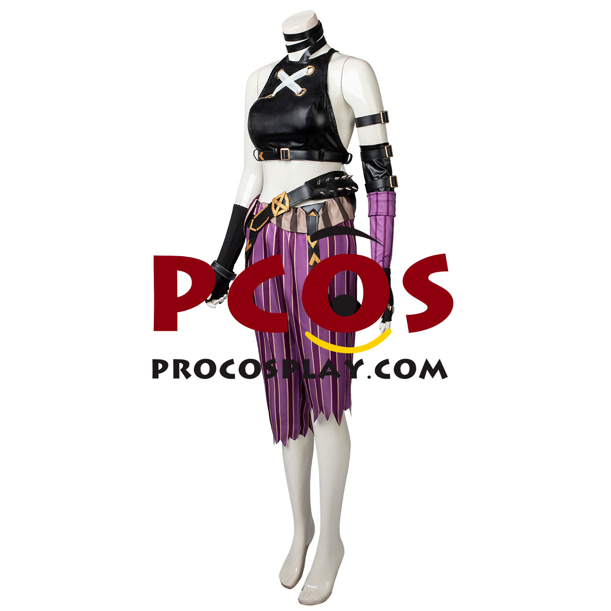 League Of Legends LOL Arcane Jinx Cosplay Costume C00913 - Best ...