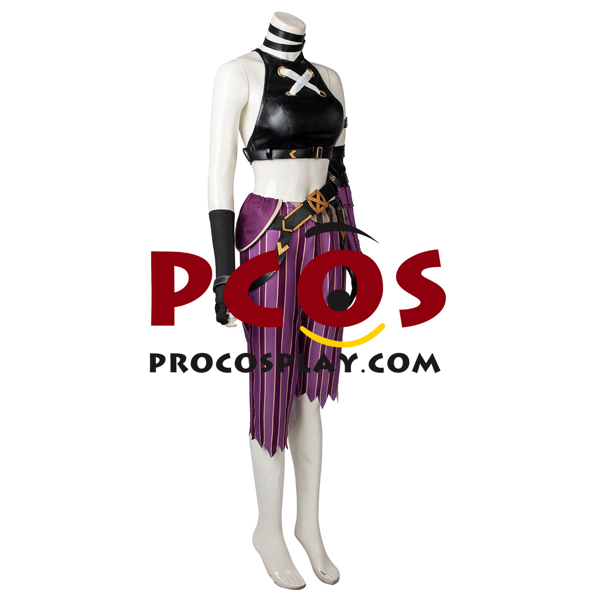 League Of Legends LOL Arcane Jinx Cosplay Costume C00913 - Best ...