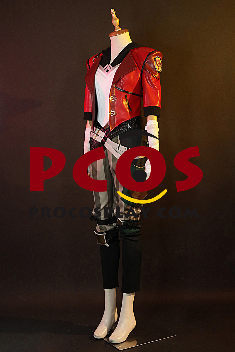 League Of Legends LOL Arcane The Piltover Enforcer Vi Cosplay Costume ...