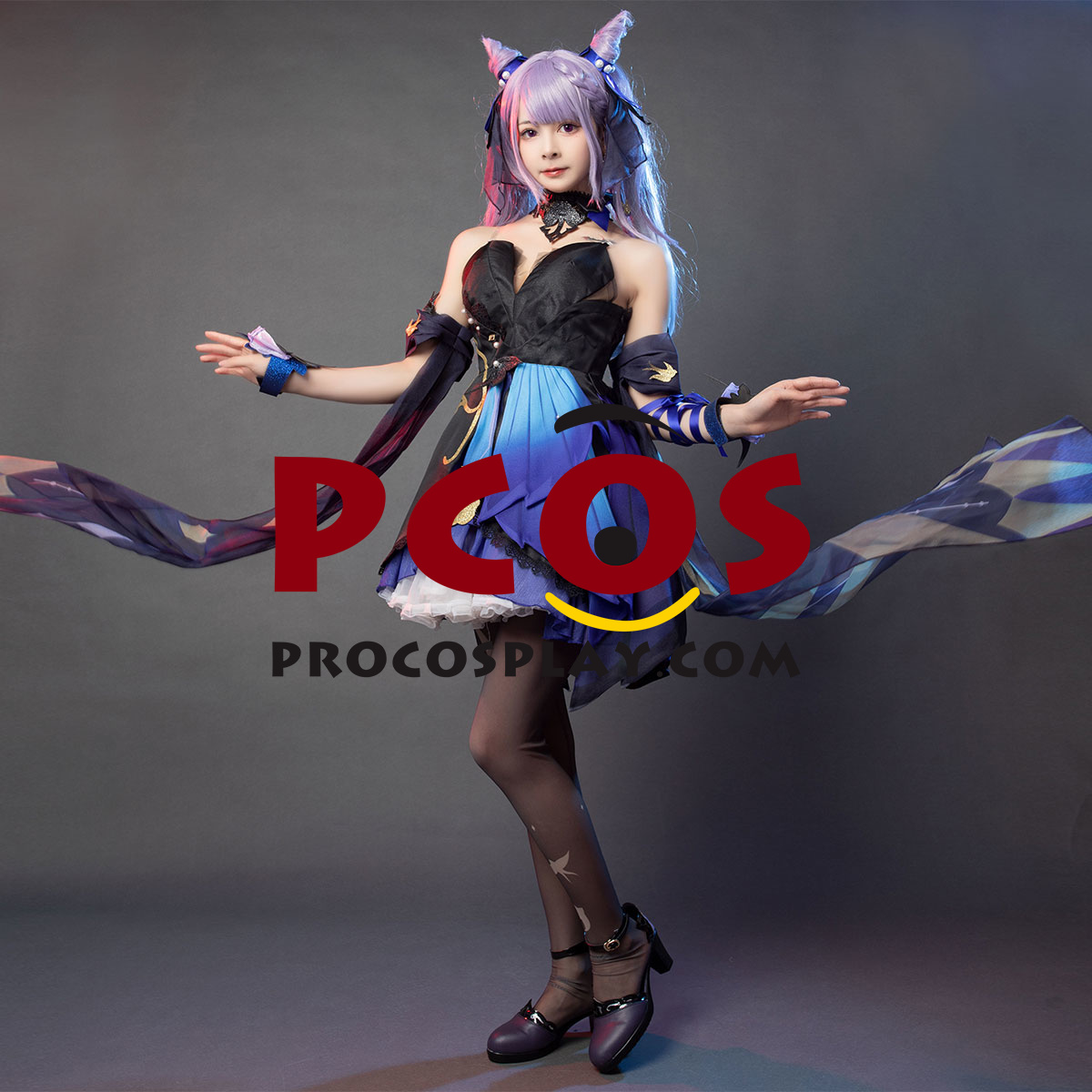 Genshin Impact Keqing Opulent Splendor Skin Cosplay Costume C00909 ...