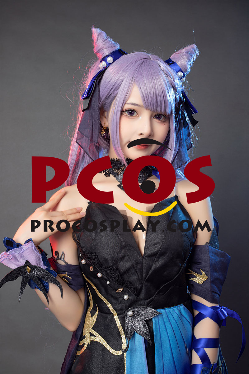 Genshin Impact Keqing Opulent Splendor Skin Cosplay Costume C00909 ...
