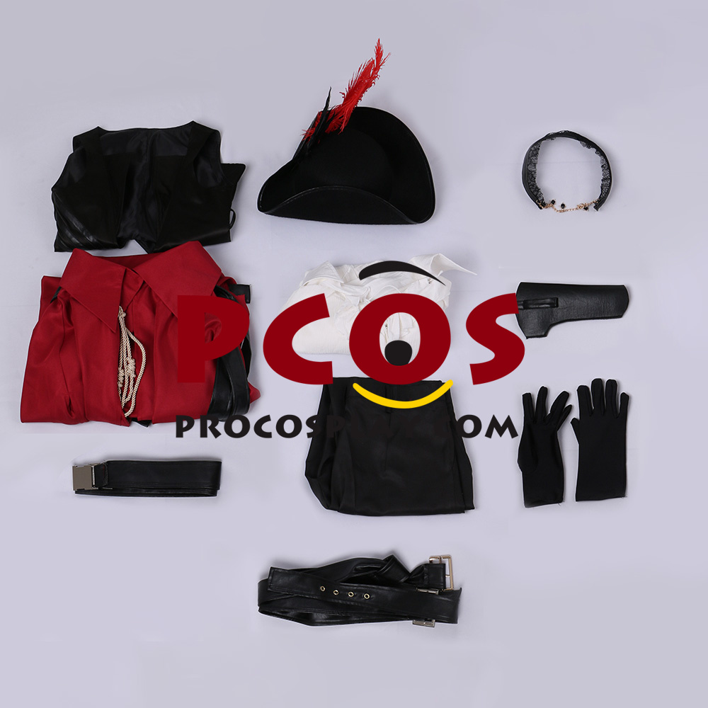 Arknights Phantom and Crimson Solitaire Cosplay Costume C01115 - Best ...