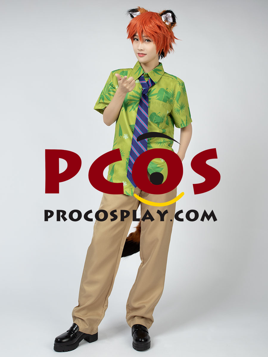 Zootopia Zootropolis Fox Nick Cosplay Costume mp004788 Whole Set - Best ...