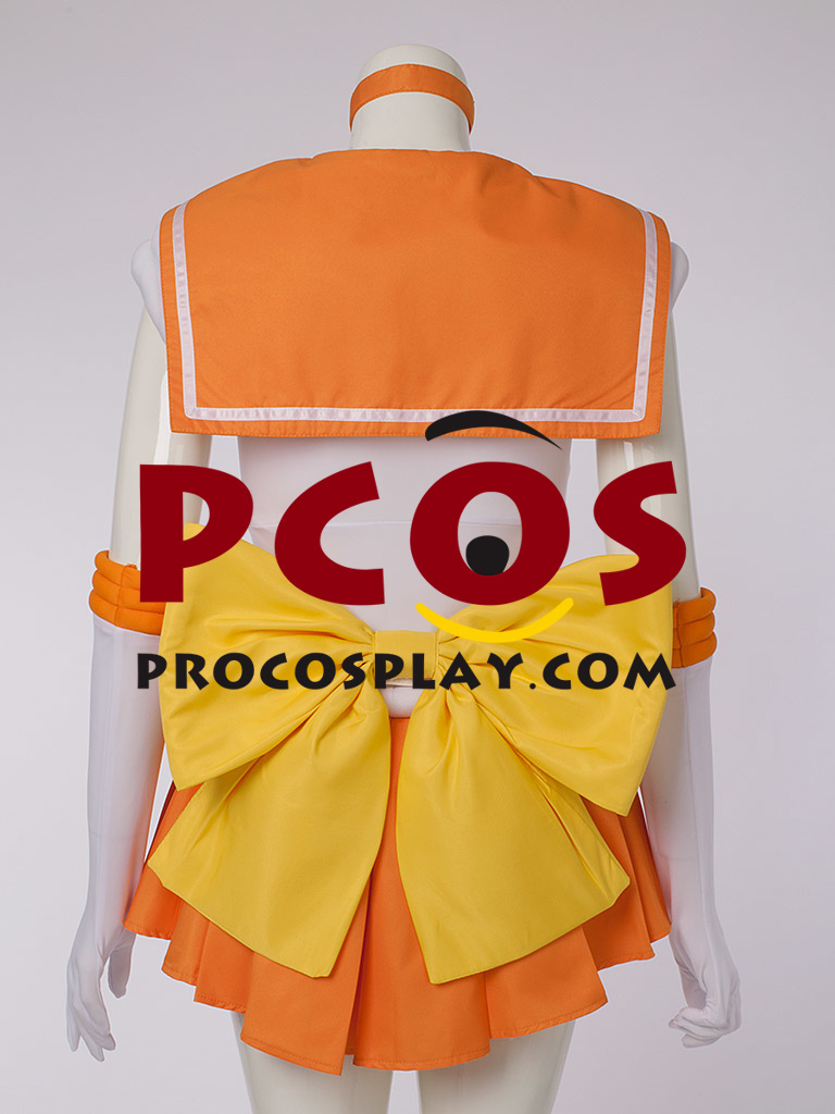 Ready to Ship Sailor Moon Sailor Venus Aino Minako Cosplay Costume ...
