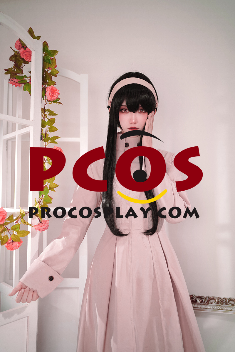 SPY×FAMILY Yor Forger Daily Coat Thorn Princess Costume cosplay rosa ...