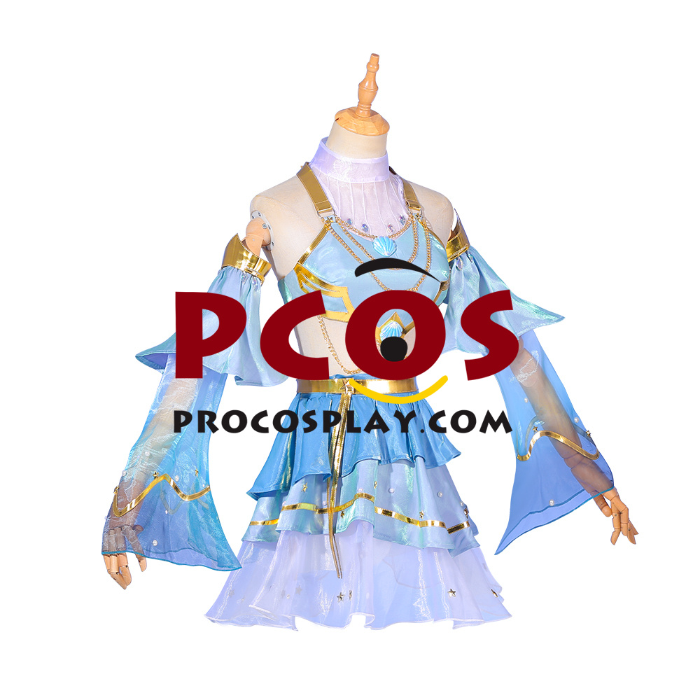 Disfraz de Cosplay de League of Legends LOL Ocean Song Seraphine - La ...