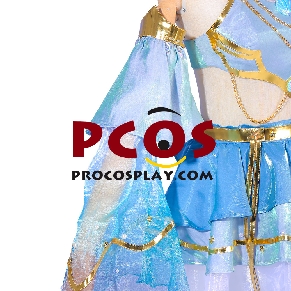 League of Legends LOL Ocean Song Seraphine Cosplay Costume - Best ...