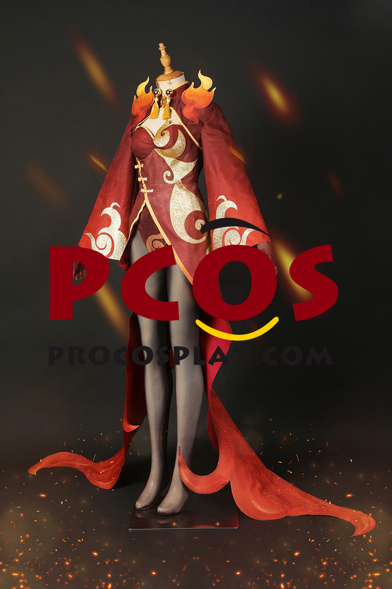 Genshin Impact LIyue General Musatas Indarias Cosplay Costume - Best ...