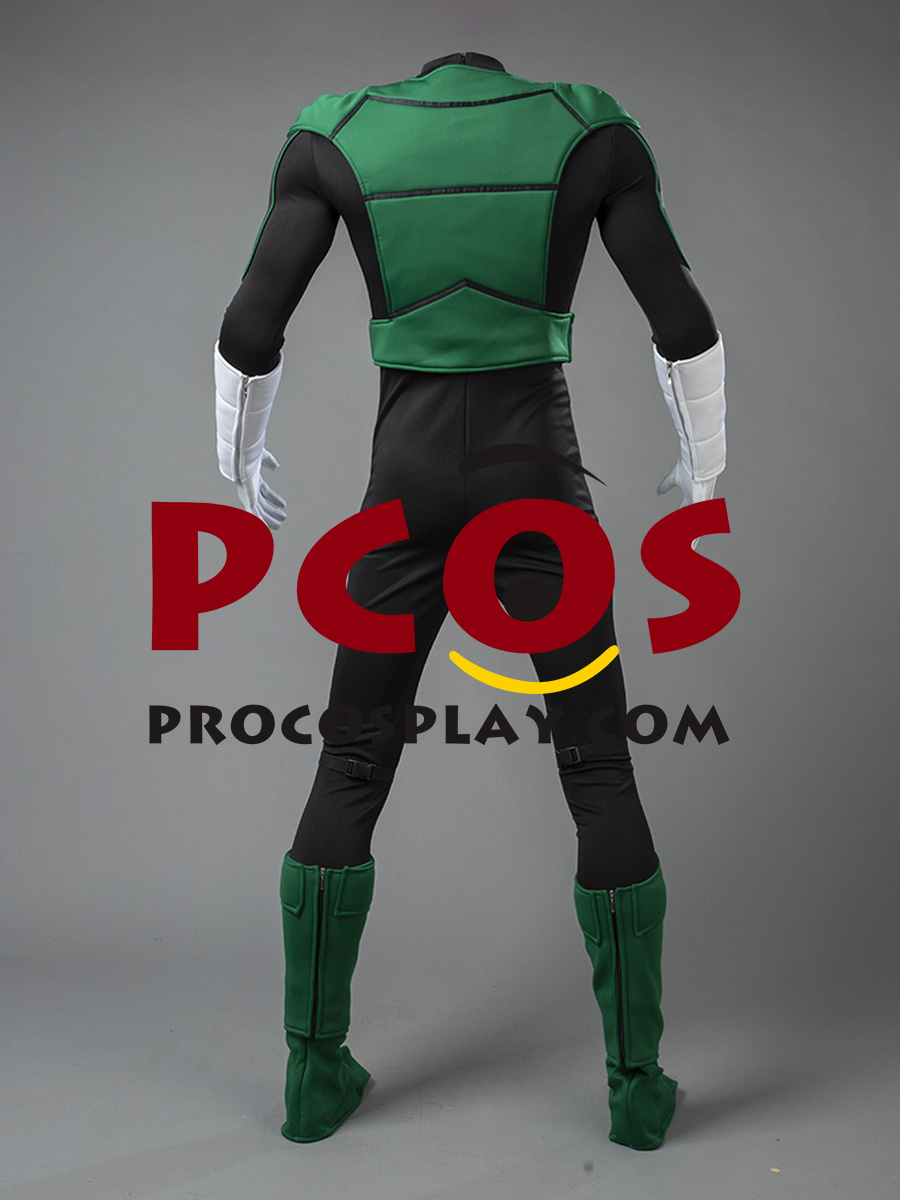 Ready to Ship Injustice League Green Lantern Hal Jordan Cosplay Costume ...