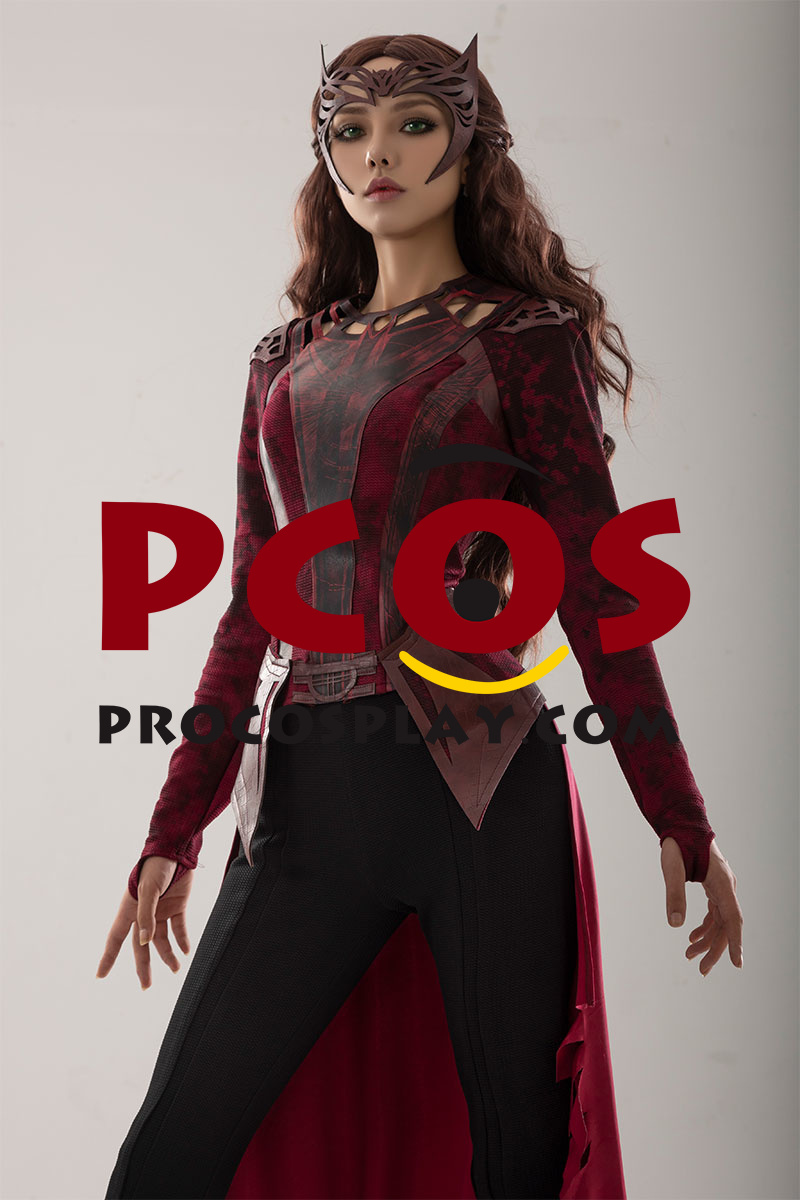 Doctor Strange in the Multiverse of Madness Scarlet Witch Wanda Cosplay ...